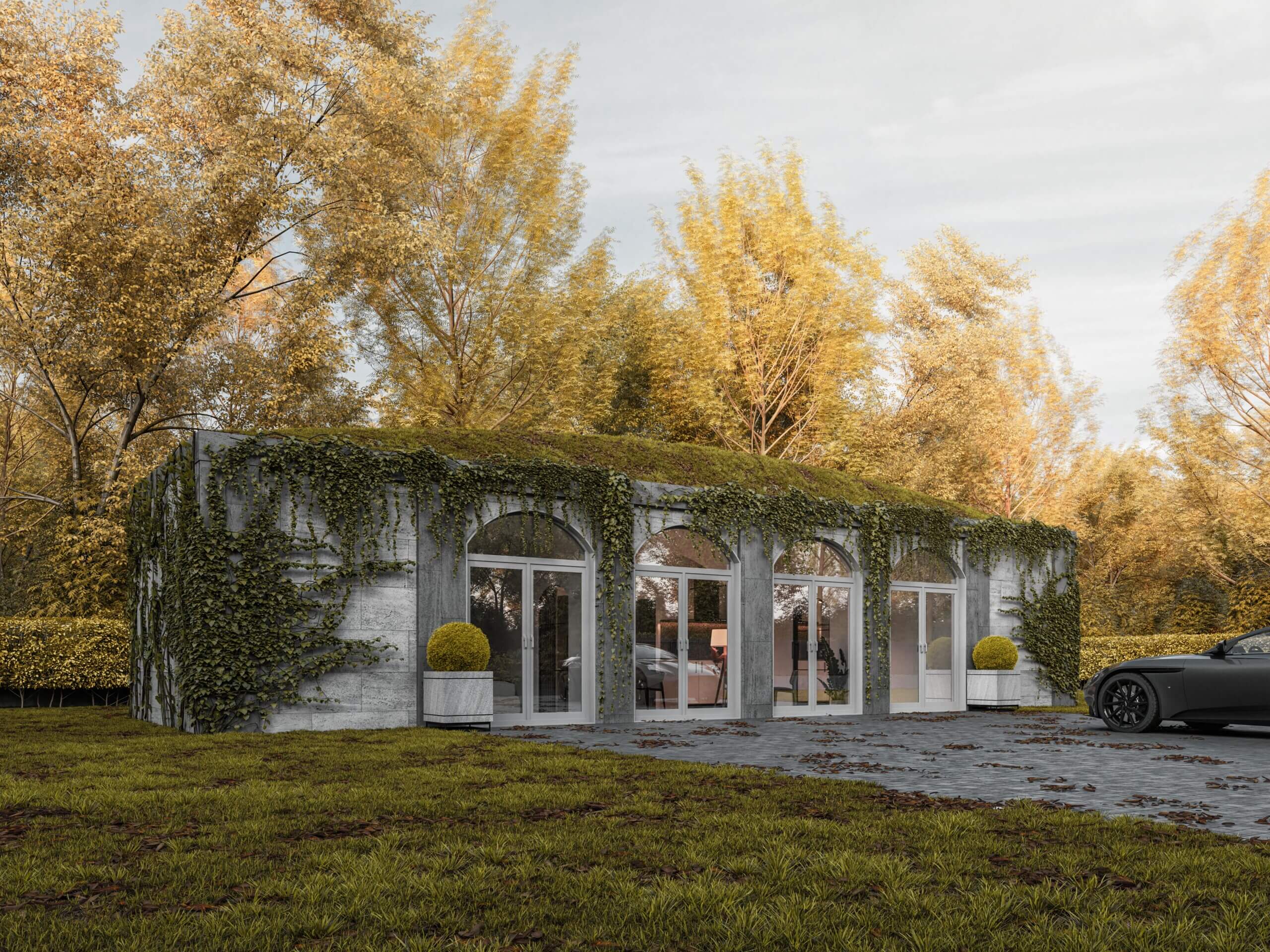 Prefabricated modular concrete houses by - Revonia